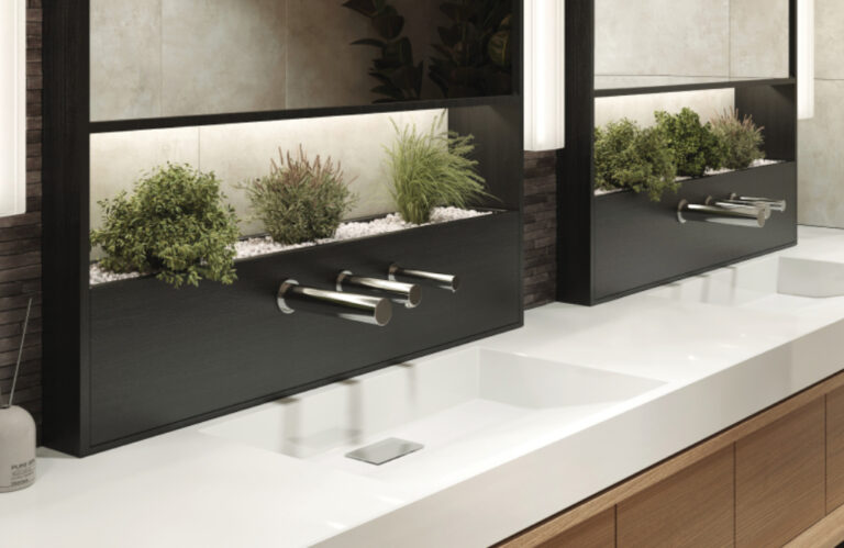 Behind the mirror hand washing and drying stations: Comprehensive ...