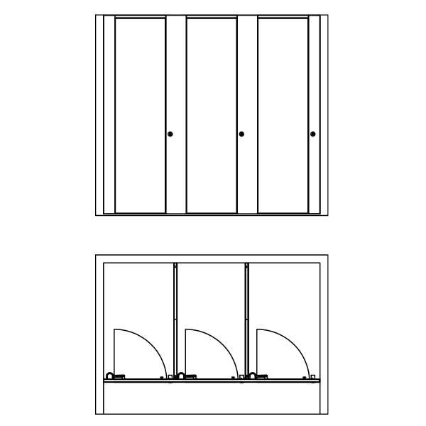 Touchless Cubicle Bim and Configurations | Stern Engineering Ltd