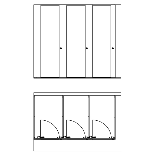 Touchless Cubicle Bim and Configurations | Stern Engineering Ltd